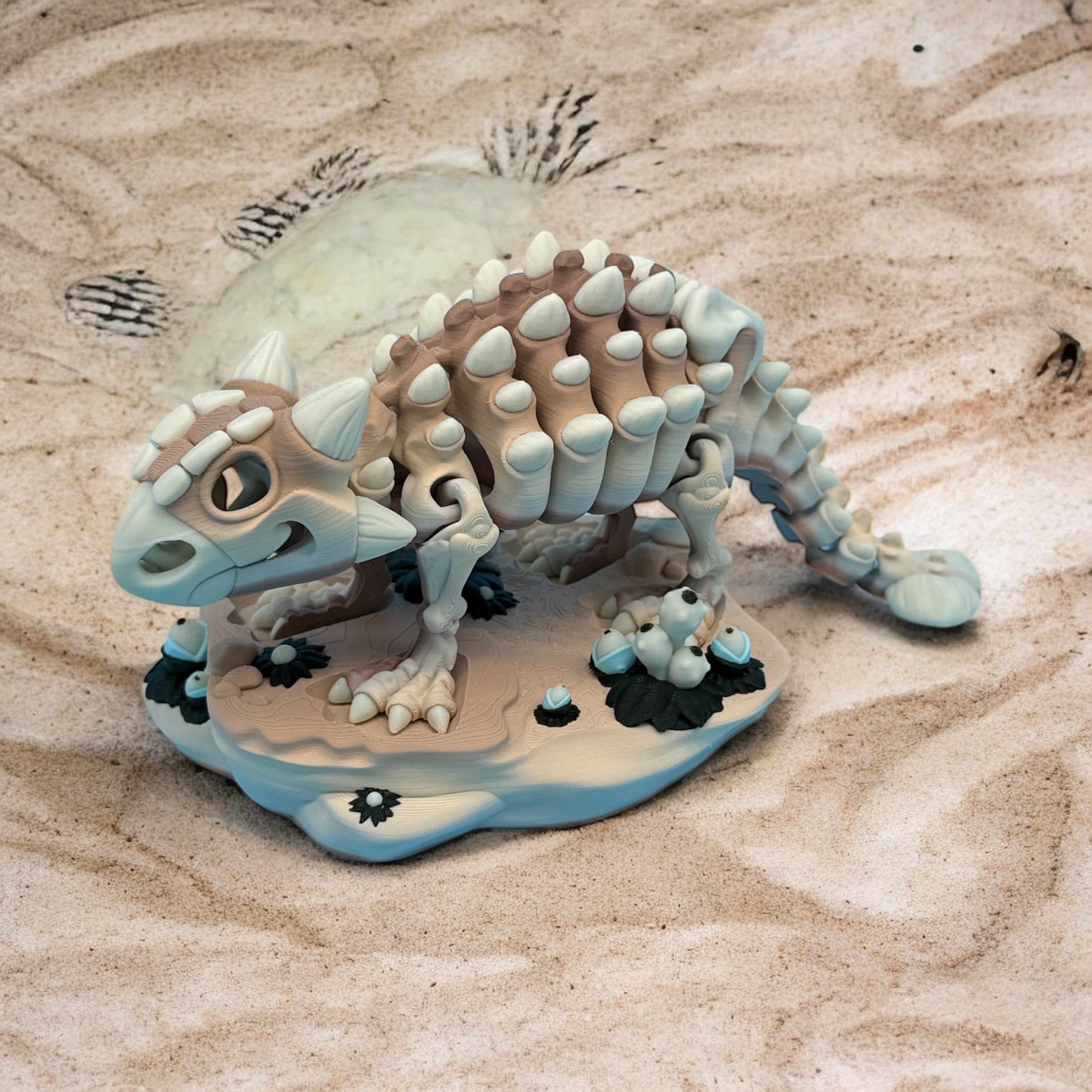 Skeleton Ankylosaurus – R&D 3D Printing