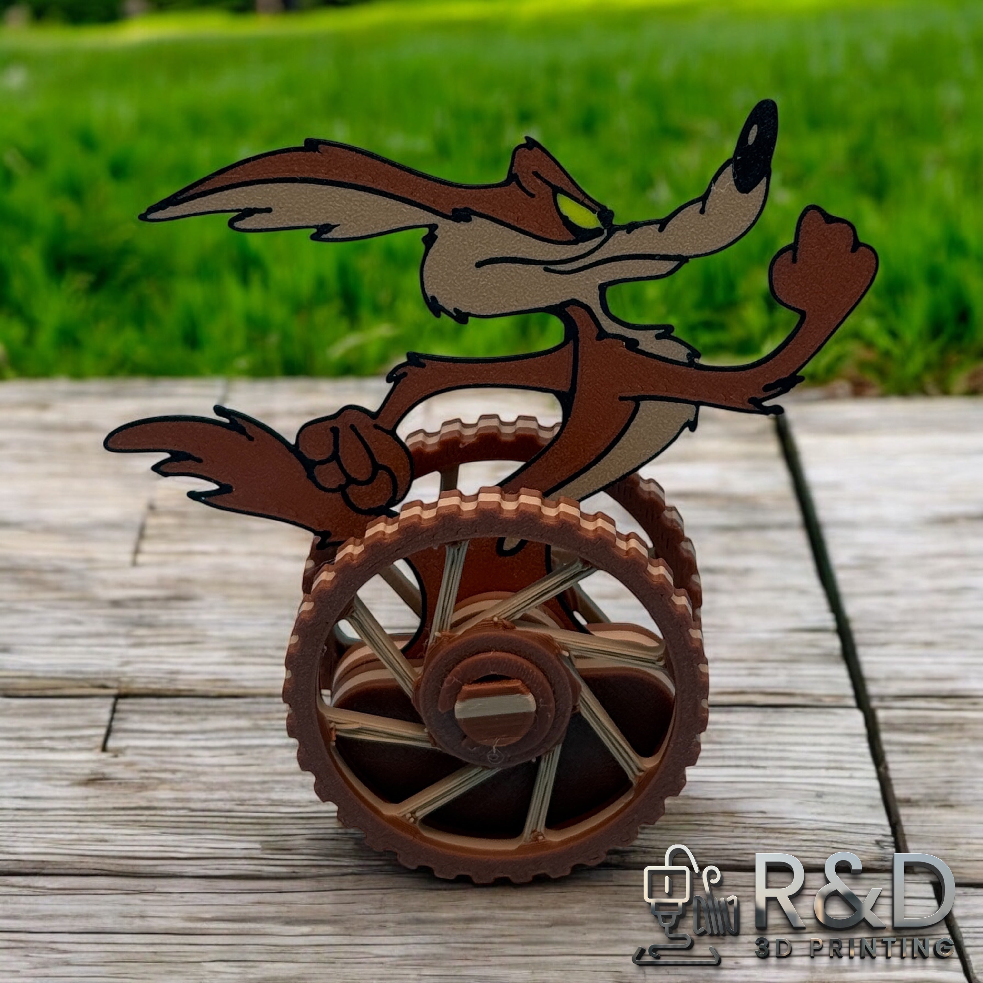 Road Runner on Wheels – R&D 3D Printing