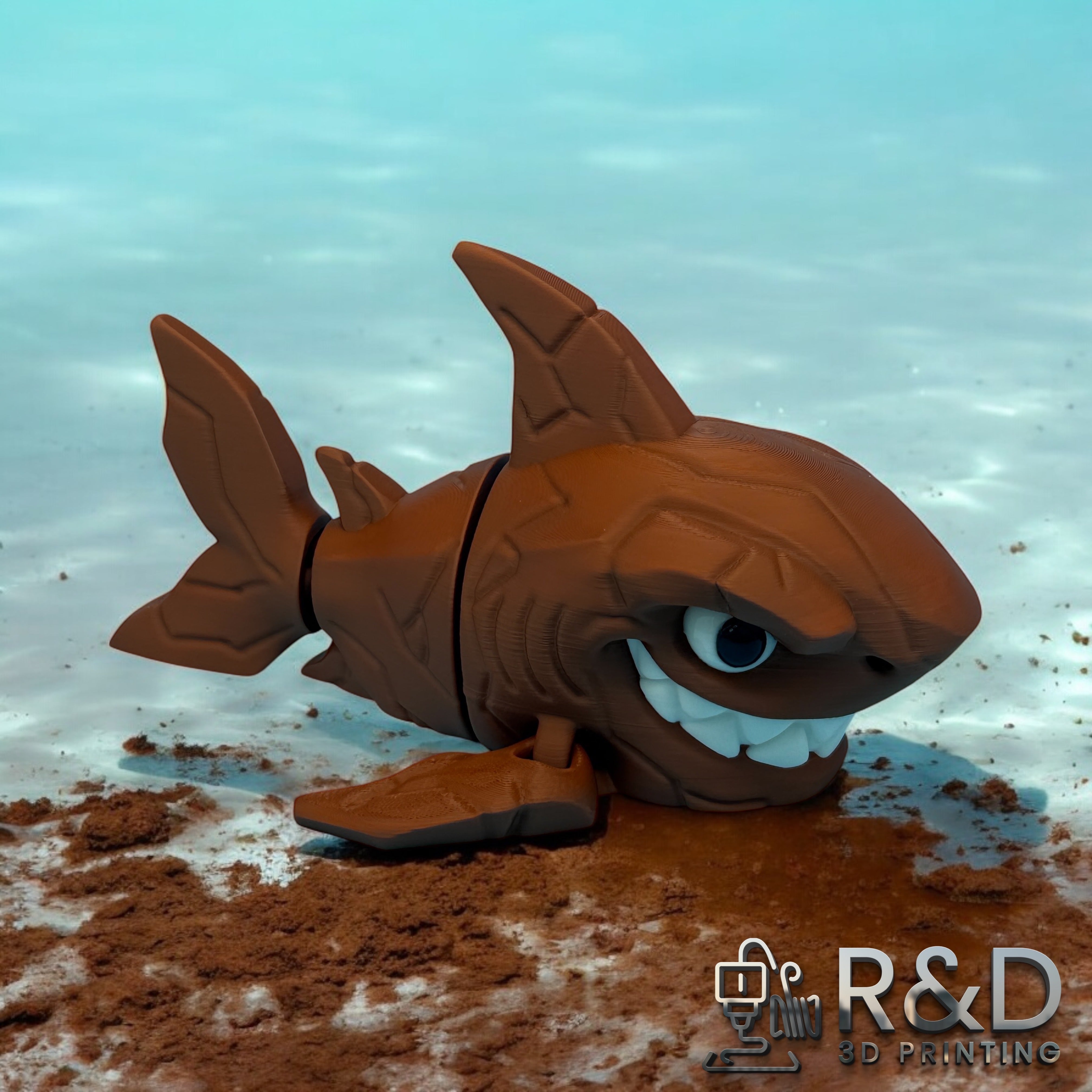 Elemental Earth Shark – R&D 3D Printing