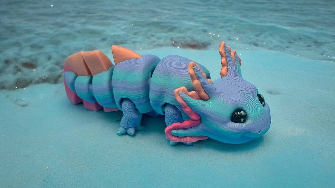 Mini Axolotl – R&D 3D Printing