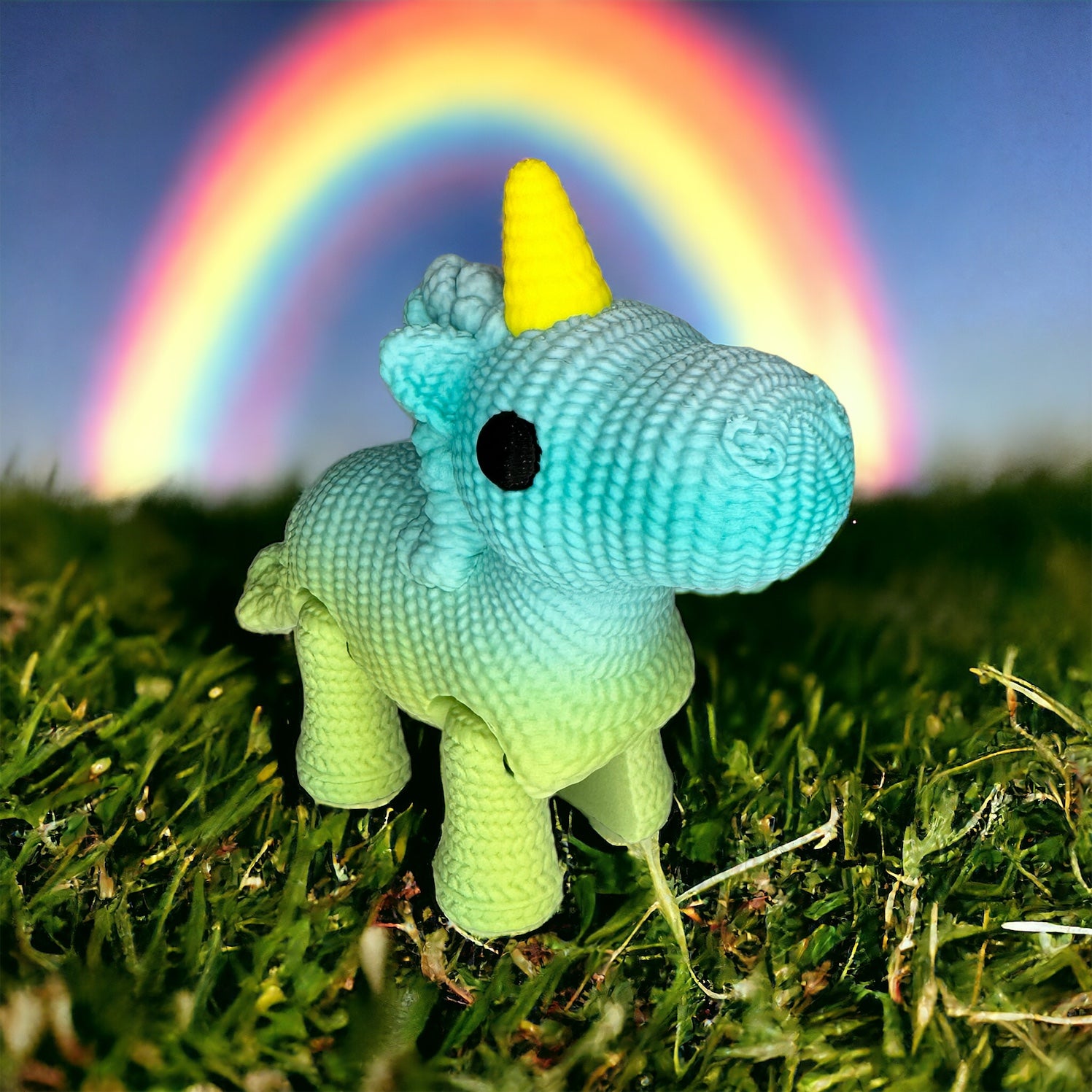 Crocheted Unicorn – R&D 3D Printing