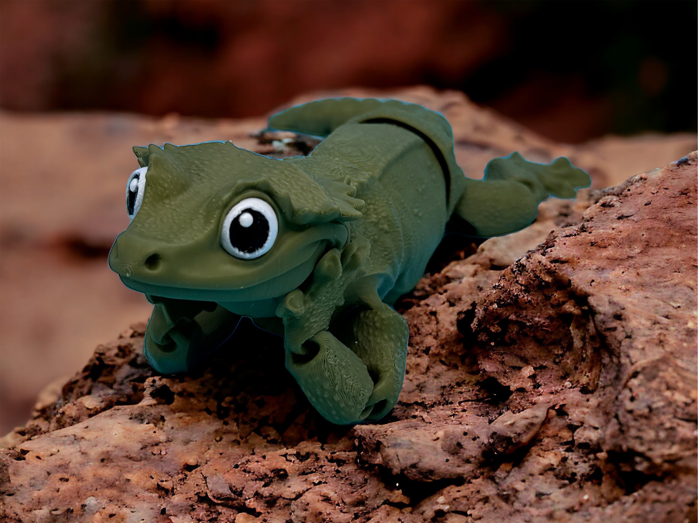 Crested Gecko – R&D 3D Printing