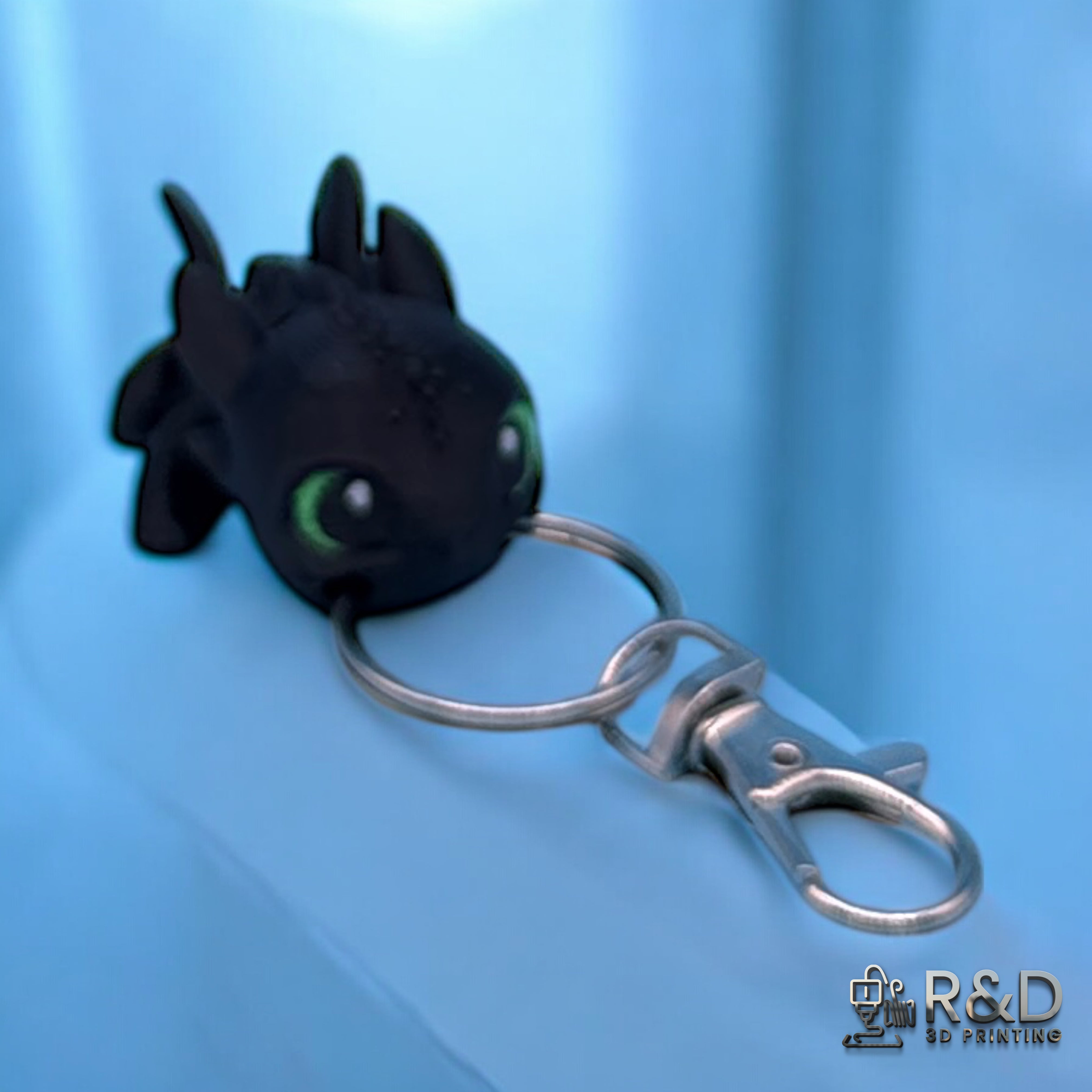 Night Fury Bag Charm – R&D 3D Printing